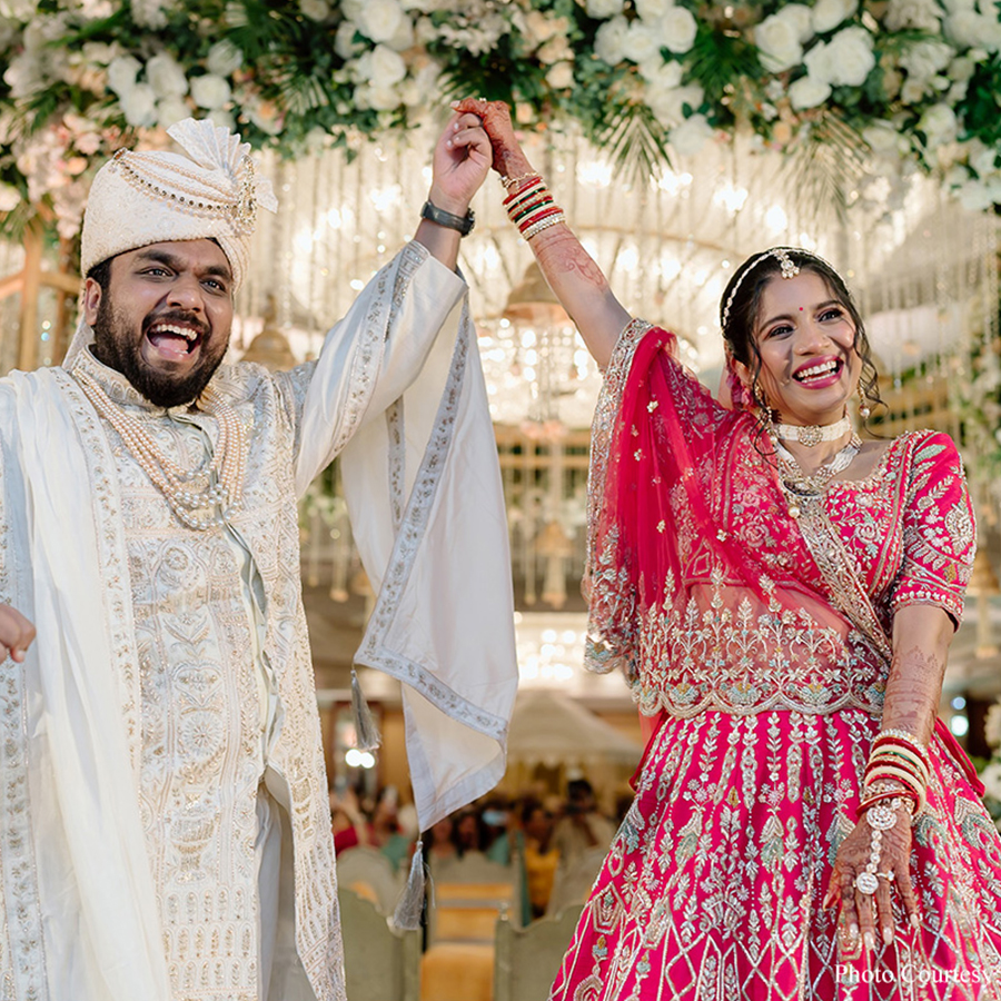 Vaishnavi and Namit, The Leela Mumbai